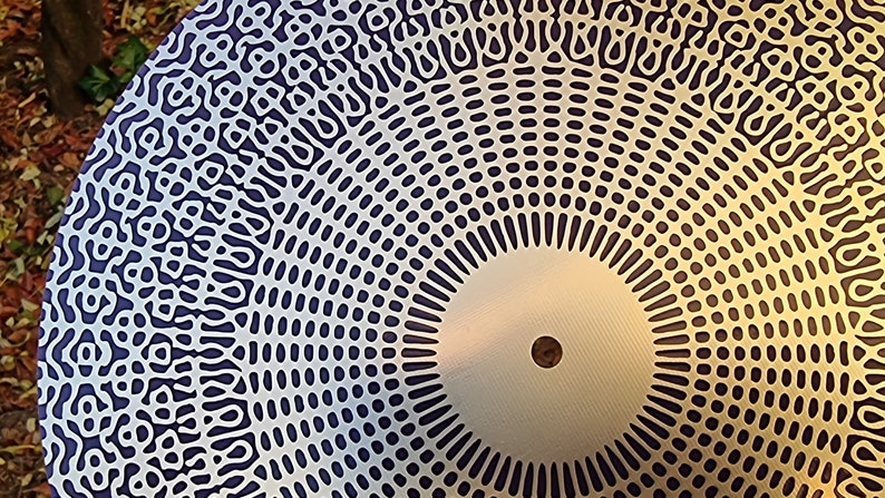 20 Cm Cymatic 528 Hz Disc - New Version. Sacred Frequency - 2-sided ...