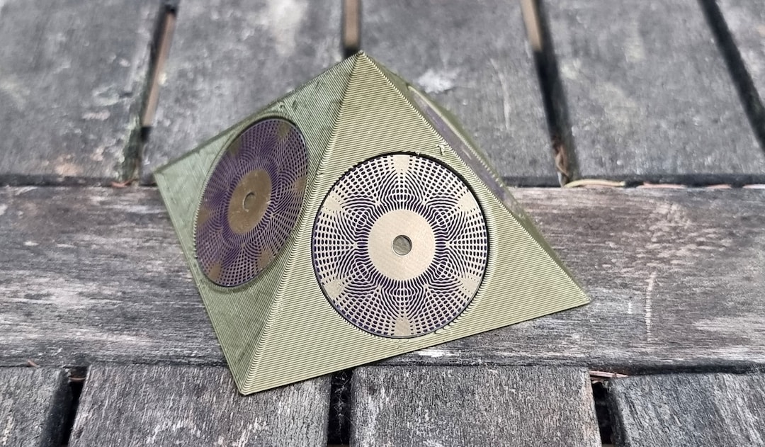 Pyramid of Giza 4 Cm Cymatic Waves of Forms EMF Protection, Harmonizer ...