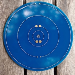 Lakhovsky H9+ Disc / Solar System. Vitality, Gold-plated Scalar Wave ...