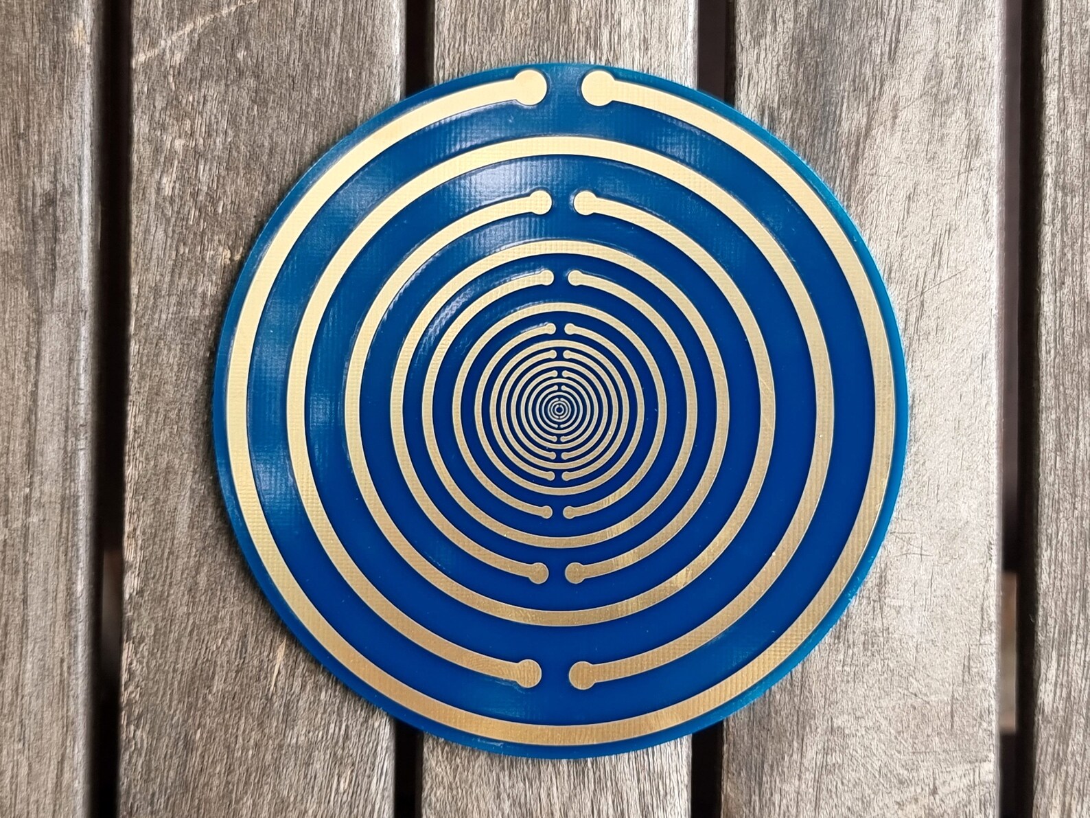 Lakhovsky H9+ Disc / Solar System. Vitality, Gold-plated Scalar Wave ...