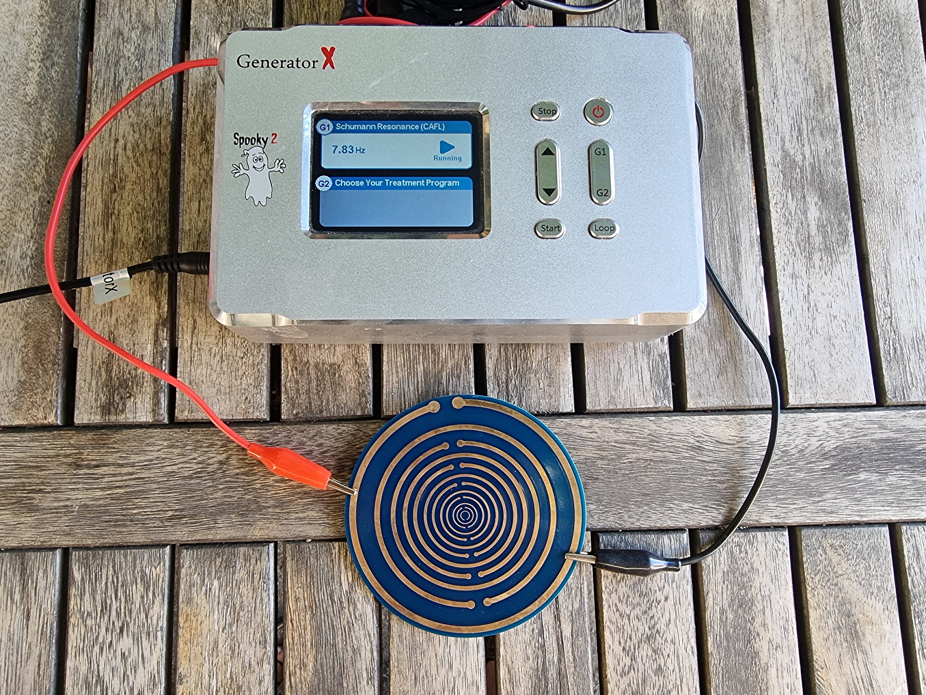 Lakhovsky H9 & Double Spiral Disc Tesla MWO Antenna Gold | Etsy