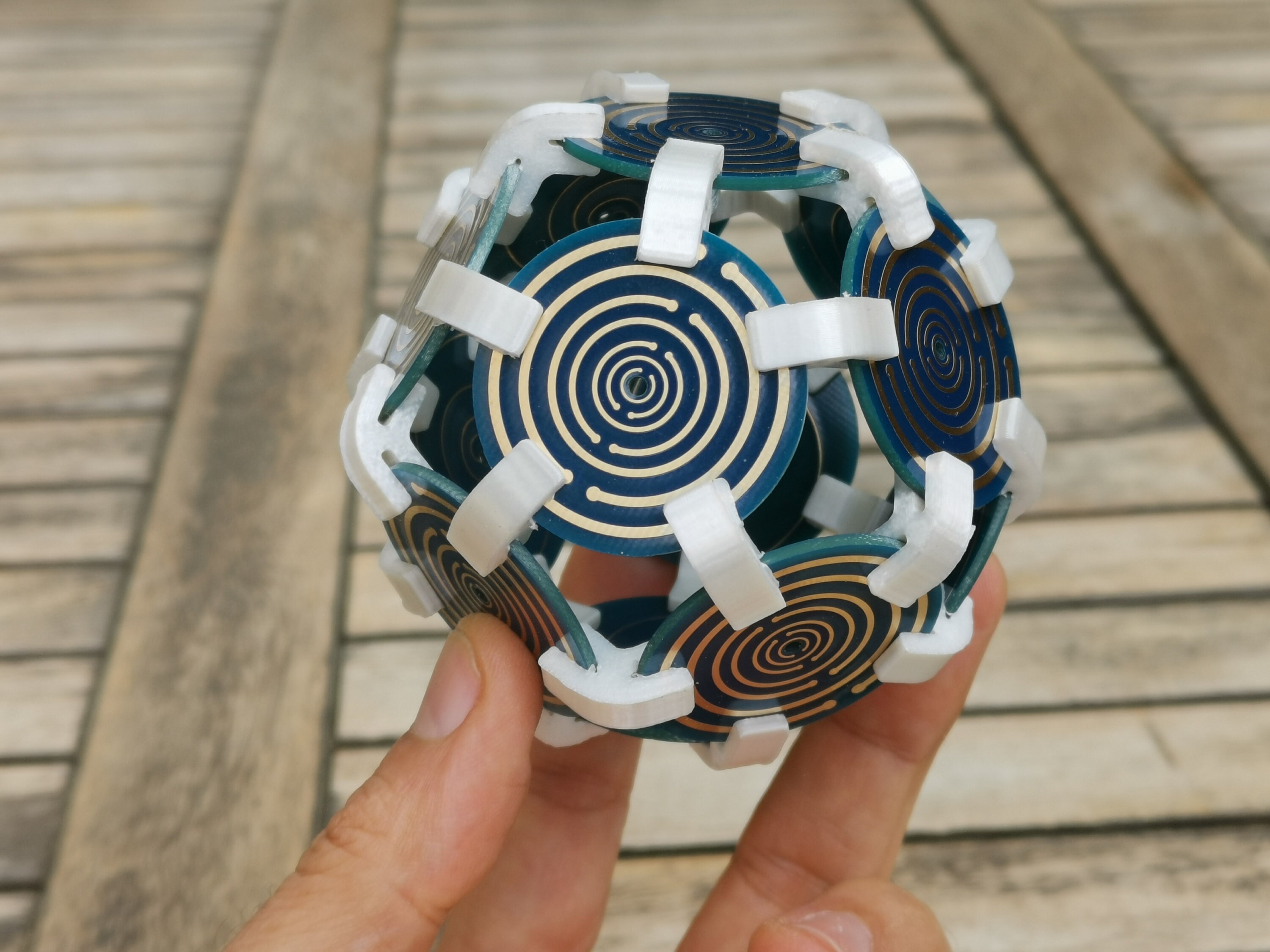 Dodecahedron 7cm Lakhovsky Double Spiral Harmonizer Tesla MWO | Etsy