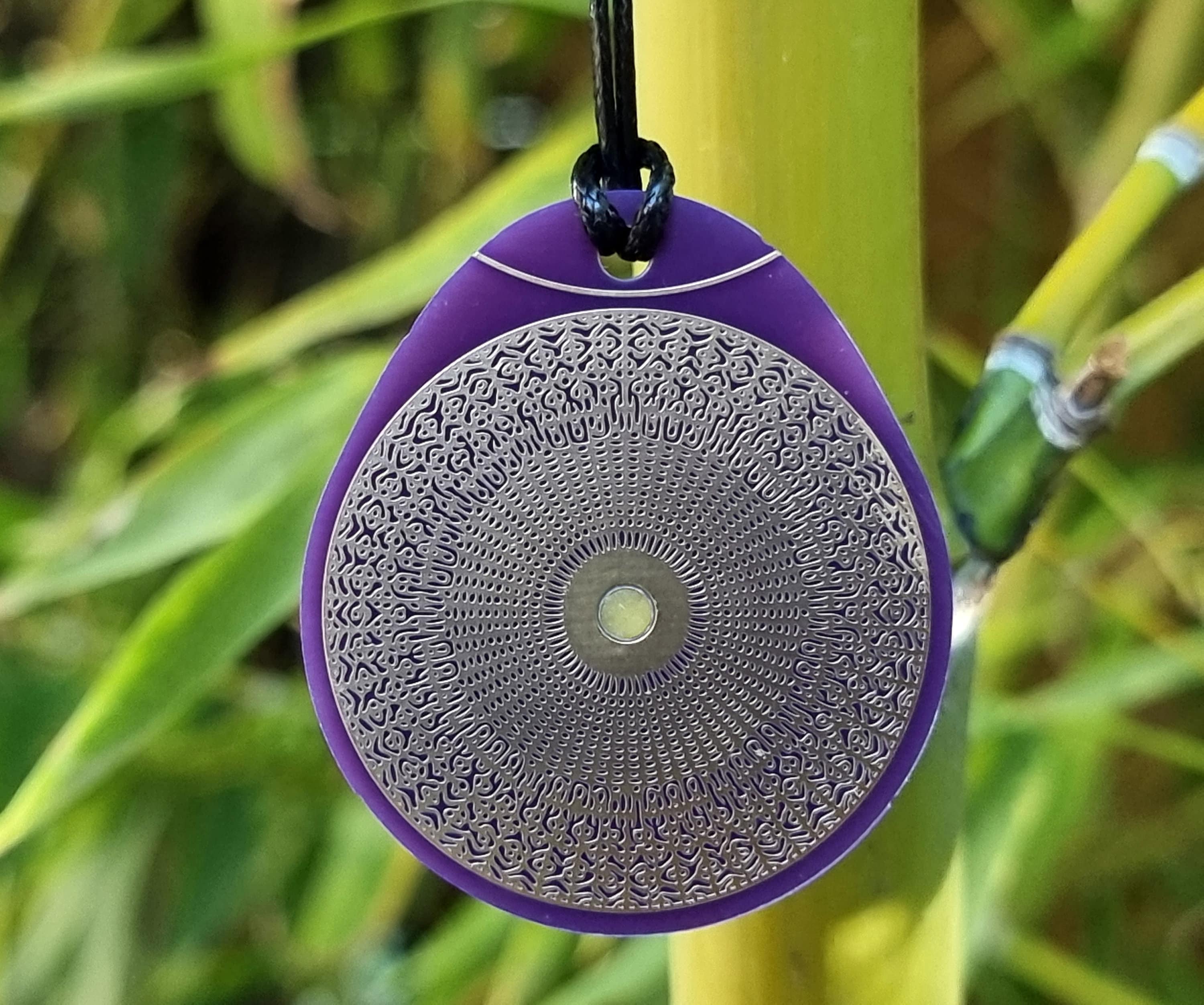 OM Cymatic Pendant 528 Hz Violet Sacred Frequencies Tesla - Etsy Australia