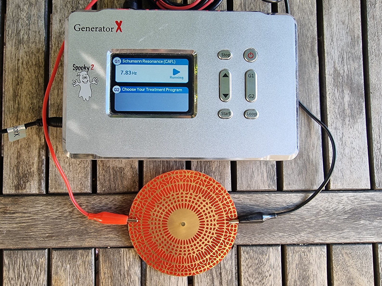 Cymatic Disc 432 Hz Aum 2-sided Om gold /copper beeswax | Etsy