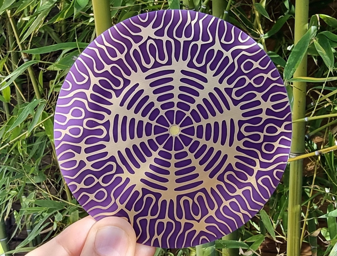 Cymatic Disc 852 Hz Awakening / Realization - 2 Sides, Gold / Copper ...