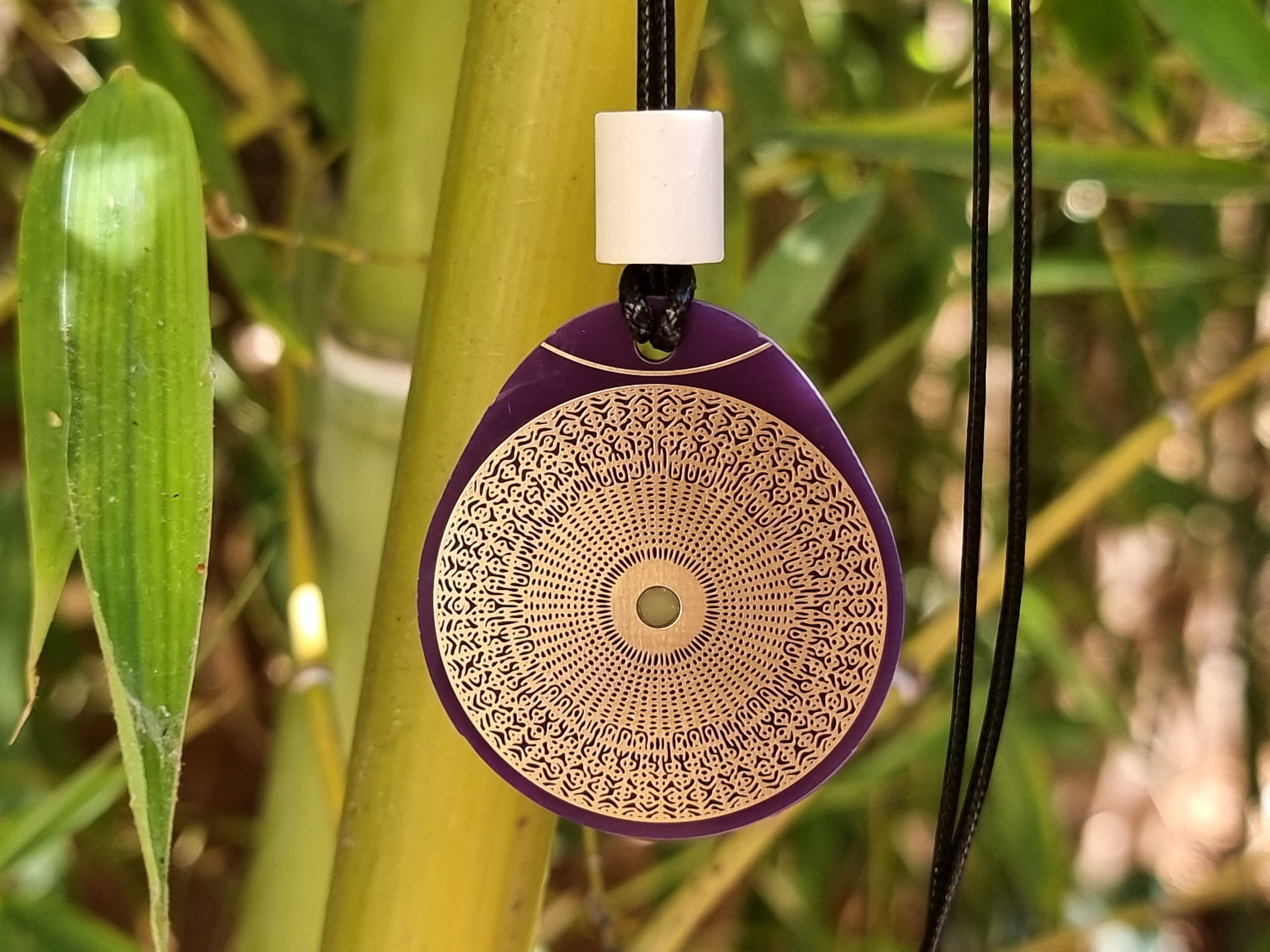 OM Cymatic Pendant 528 Hz Violet Sacred Frequencies Tesla - Etsy Australia