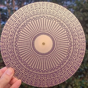20 Cm Cymatic 528 Hz Disc - New Version. Sacred Frequency - 2-sided ...
