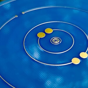 Lakhovsky H9+ Disc / Solar System. Vitality, Gold-plated Scalar Wave ...