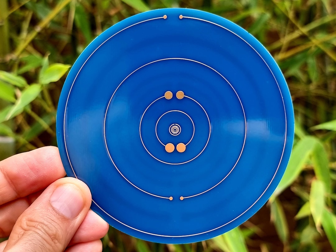 Lakhovsky H9 Disk / Solar System. Vitality, Gold-plated Scalar Wave ...