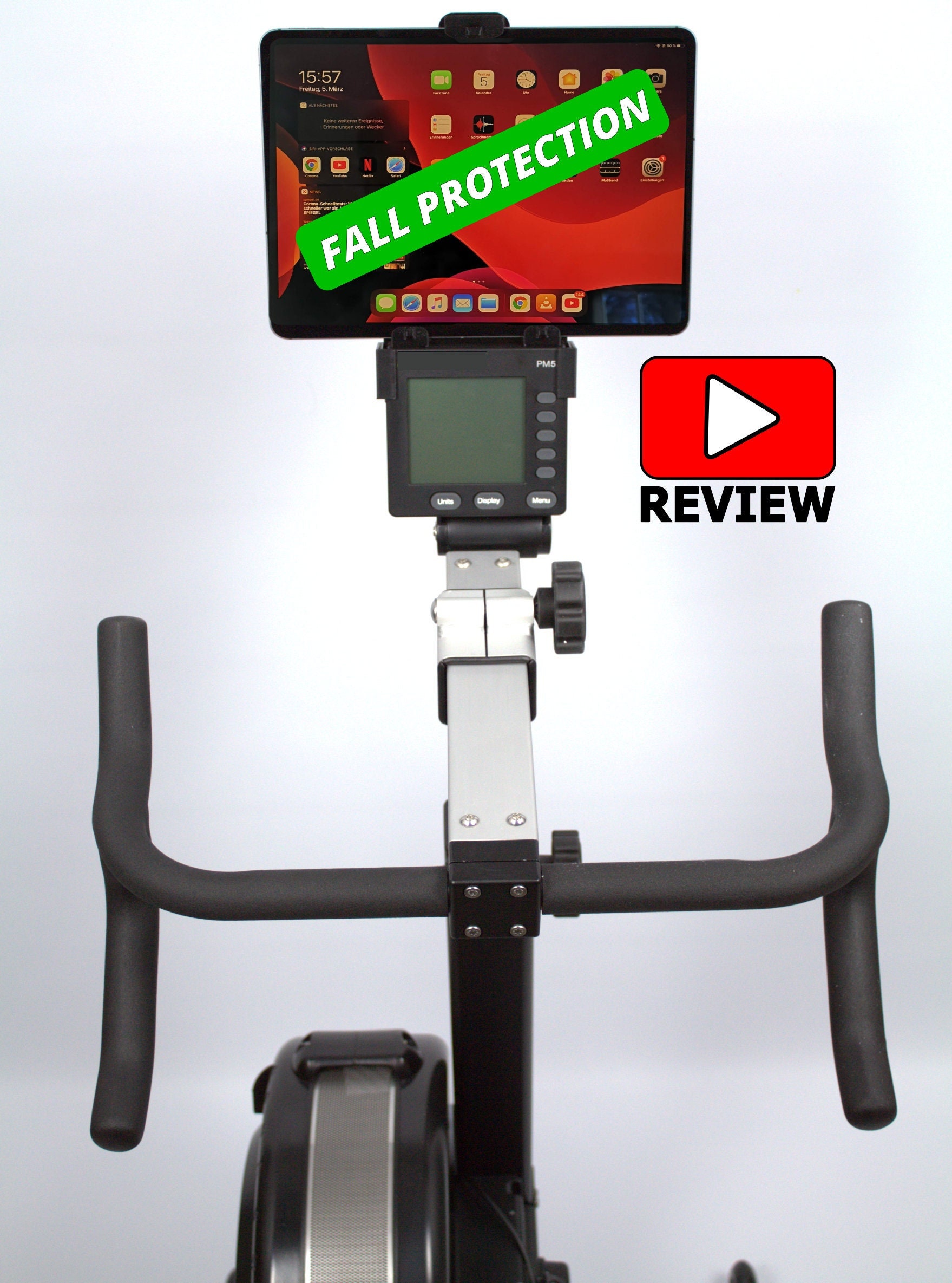 Ergometer Concept 2 Display