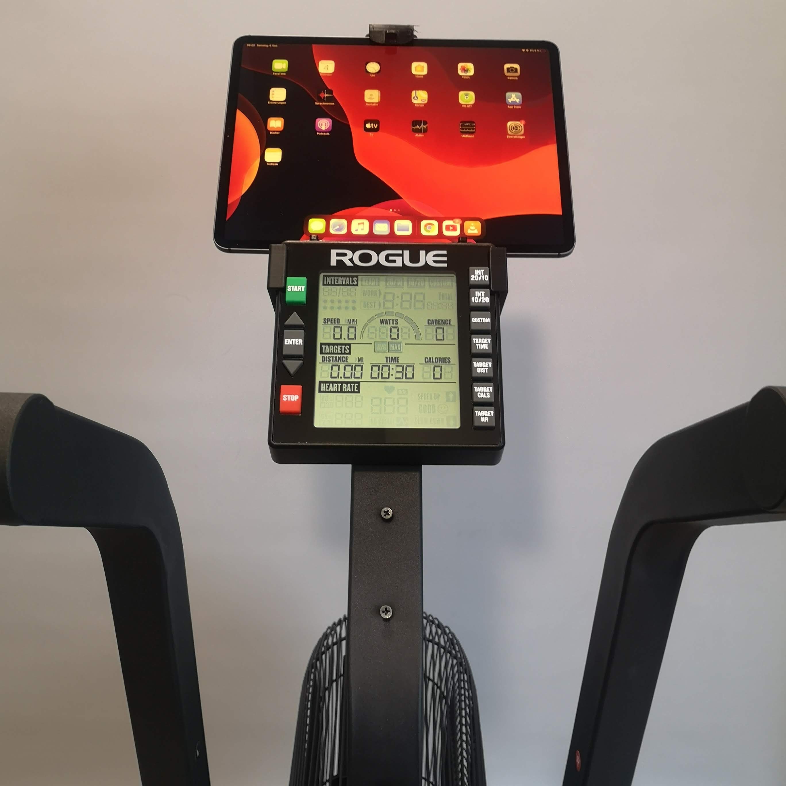ERGTAB Tablet Holder for ROGUE® Echo Bike® V1, V2 & V3 and Tablets or ...
