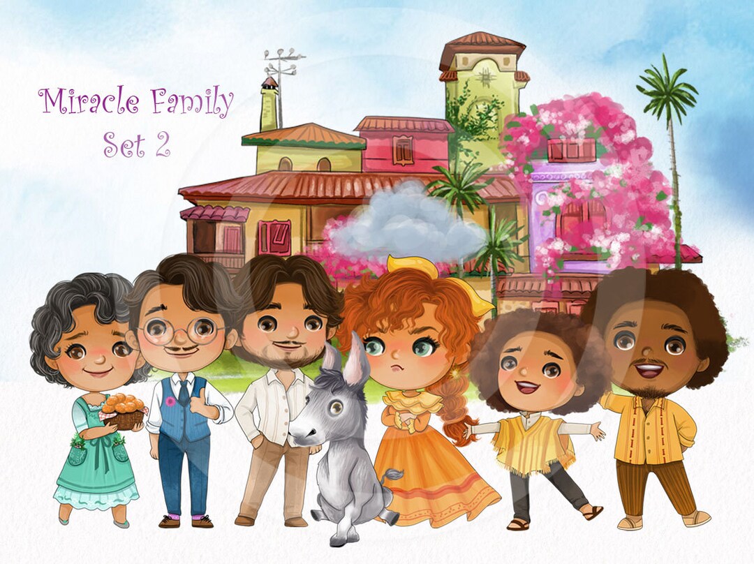Miracle Family set 2 Inspiration Clipart PNG-Dateien - Etsy Österreich