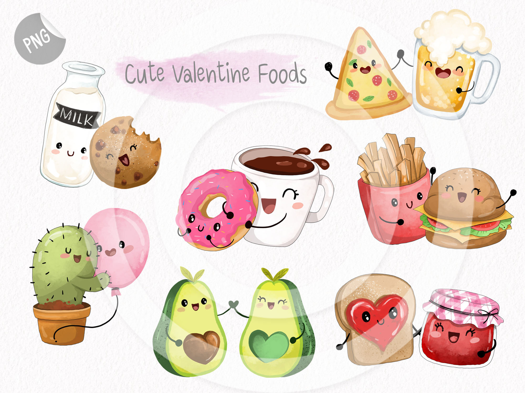 Cute Chibi Food