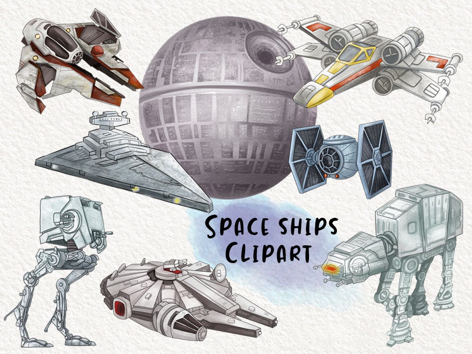 Star Wars Ship Drawings