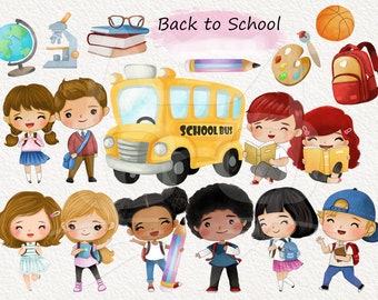 School Clipart - Etsy
