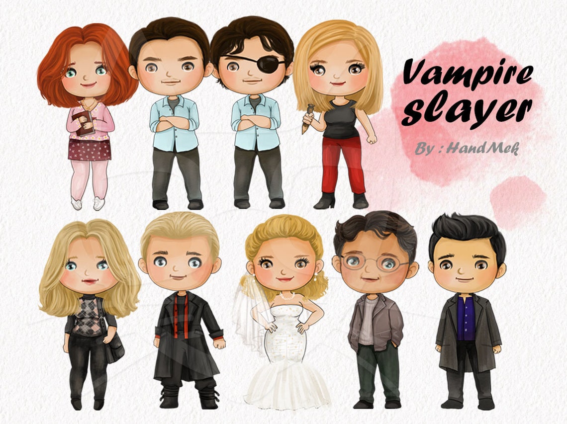 Vampire Slayer Inspiration Instant Download PNG File 300 Dpi - Etsy