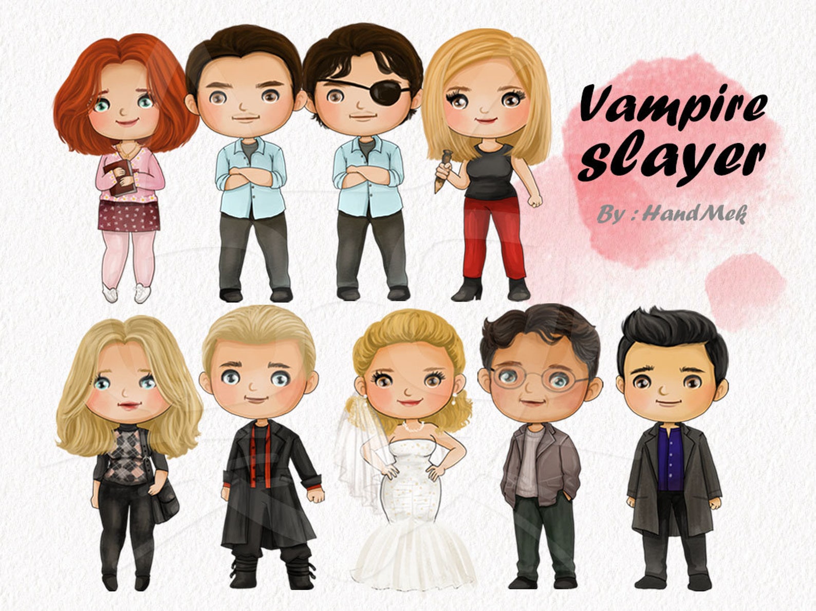 Vampire Slayer Inspiration Instant Download PNG File 300 Dpi - Etsy