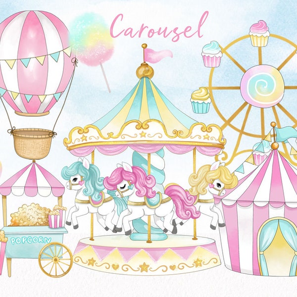 Pastel Carnival - Etsy