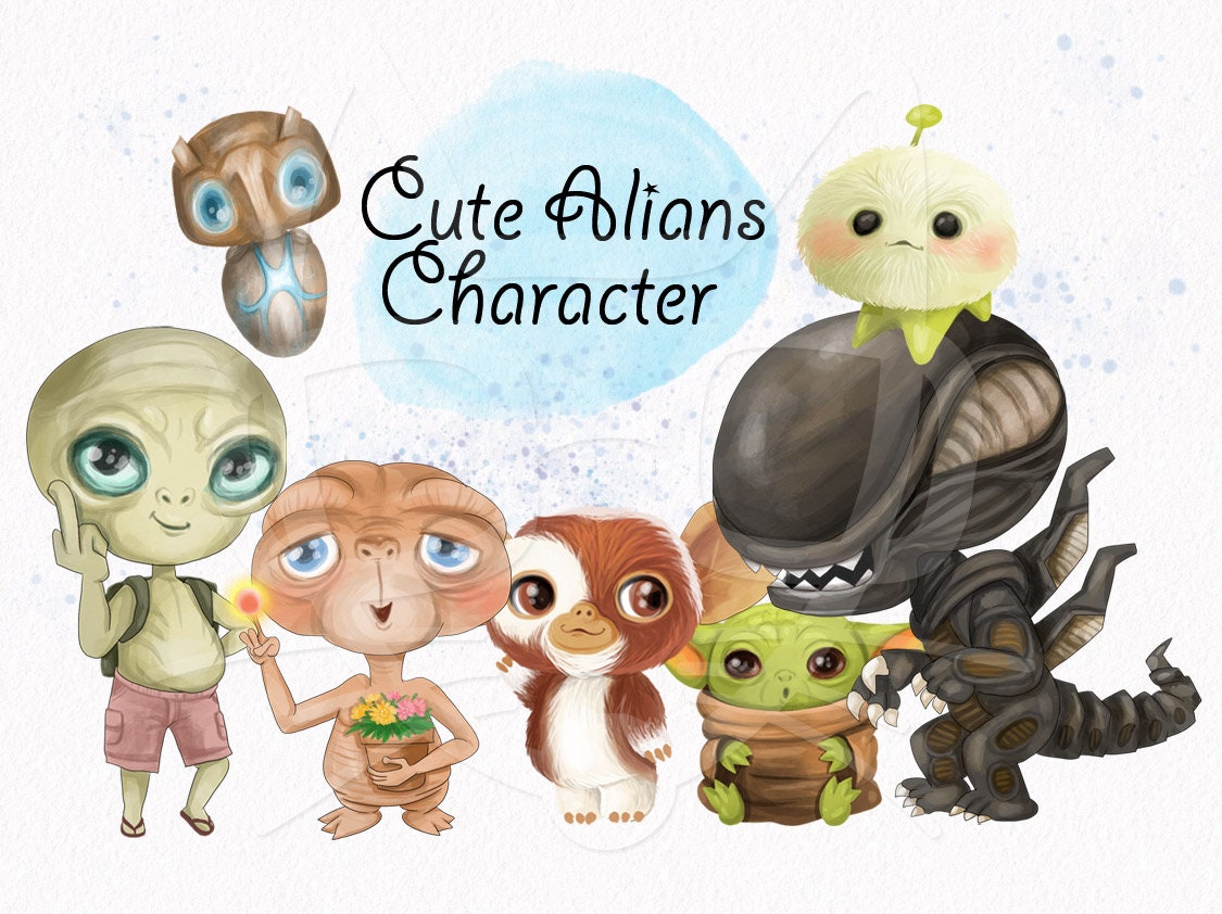 Cute Alien Concept Art