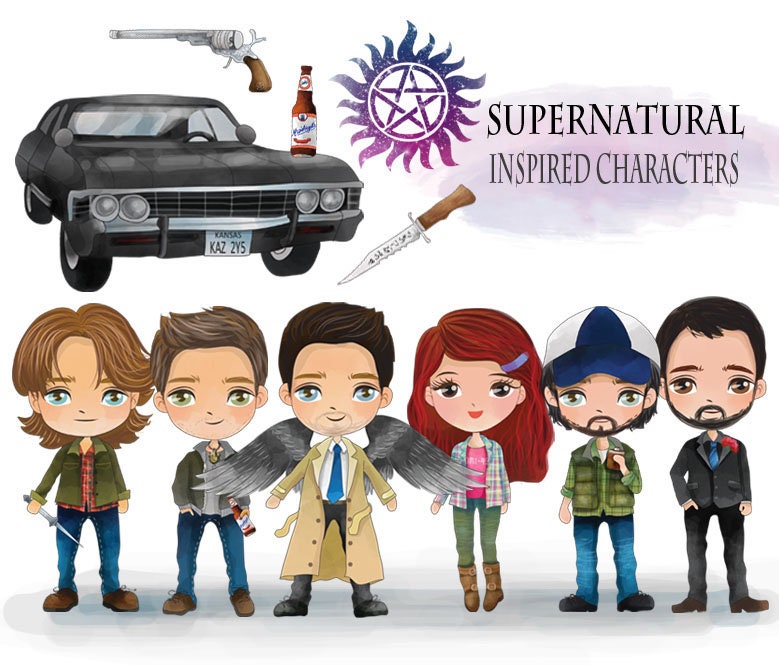 Supernatural Chibi Drawings