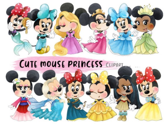 Mouse Princess Clipart