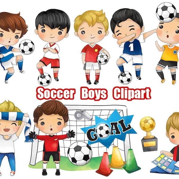 Boys Soccer - Etsy