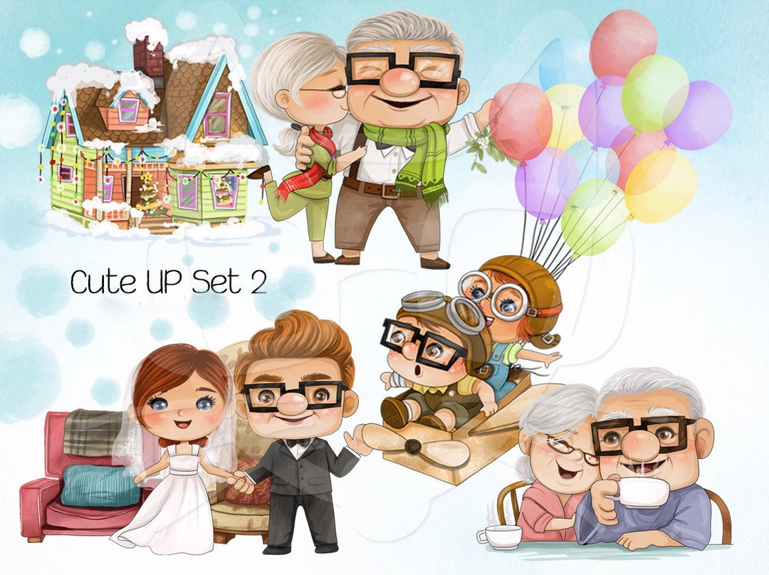 Up Movie Ellie And Carl Wallpaper