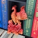 Emerging Phoenix Bookend/book Nook | Bookish Decor | Unique 3D Printed ...