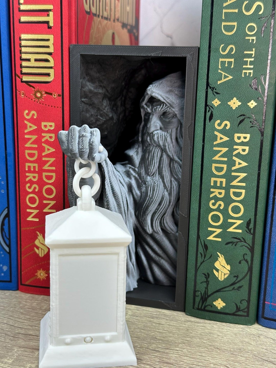Wizard Book Nook | Bookend for Magic and Fantasy Lover | Booktok ...