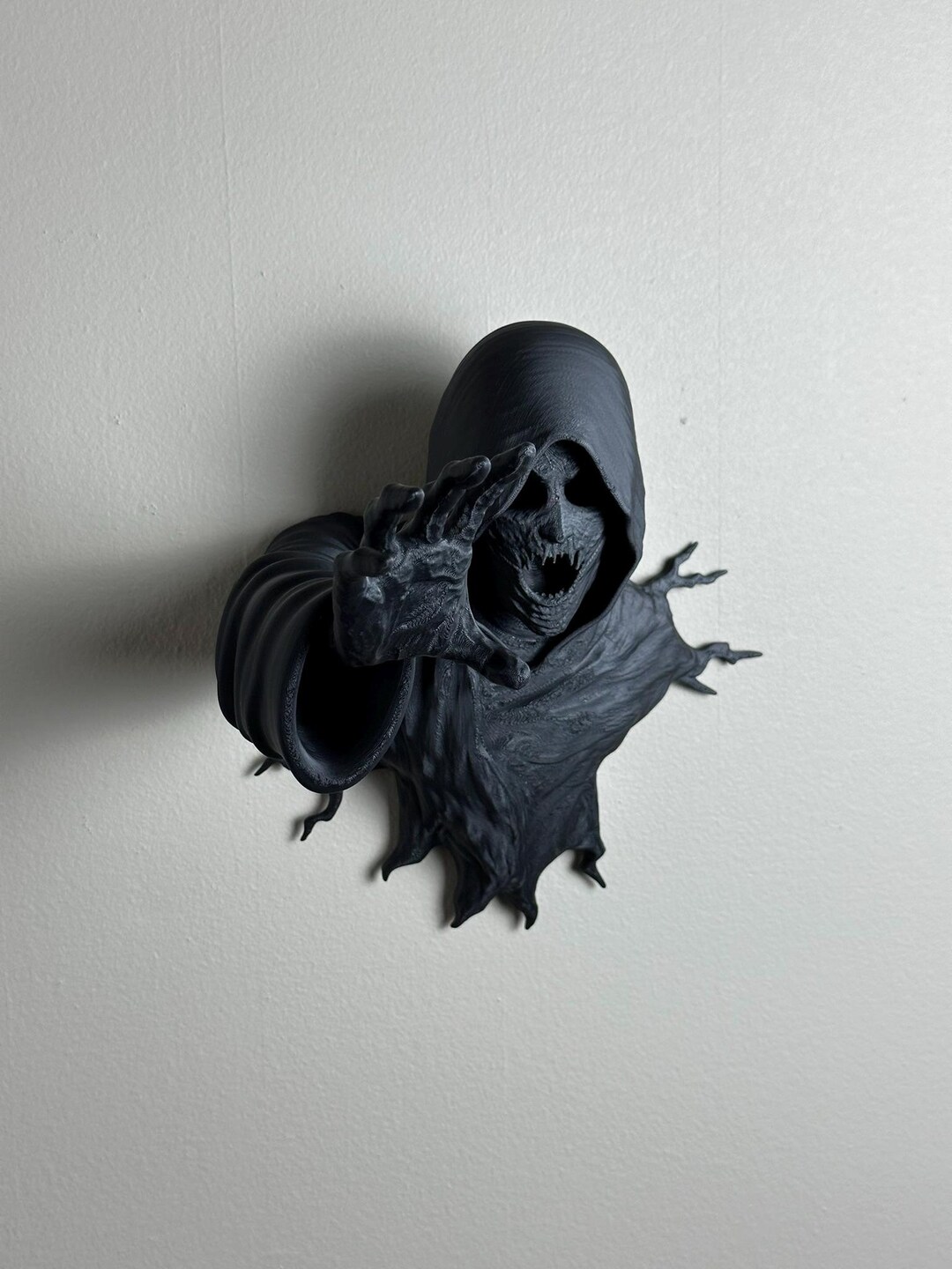 Spooky Ghost Wall Art Demented Void Reaper - Hang Objects on Magical ...