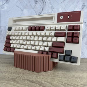 Angled Keyboard Stand Holder – 3D Printed Vertical Organizer for Desk ...