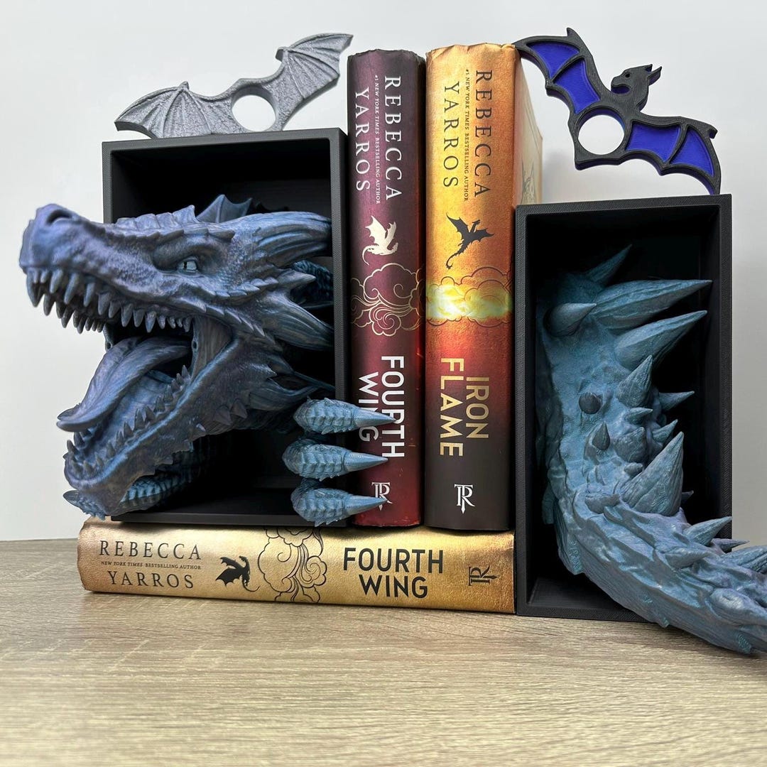 Dragon Book Nook Combo | Emerging From Frame / Bookend Booktok ...