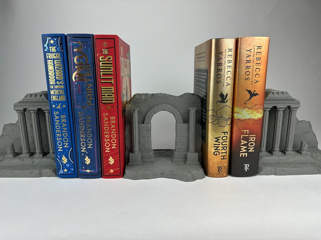 Ancient Ruins Bookend Book Nook | Set | Bookish Decor | Booktok Unique ...