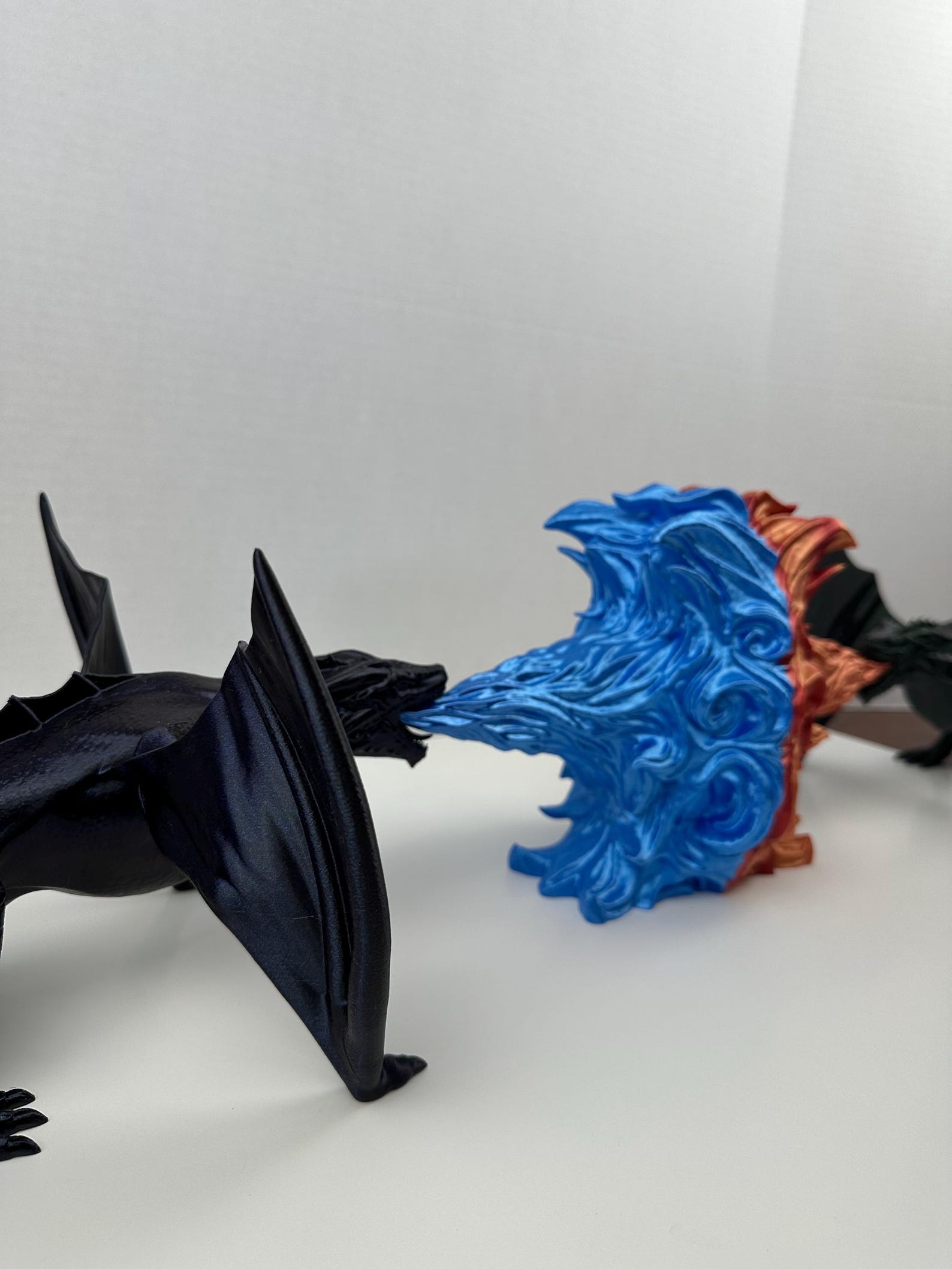 Dragon Breathing Fire Bookend/book Nook | Bookish Decor | Unique Book ...