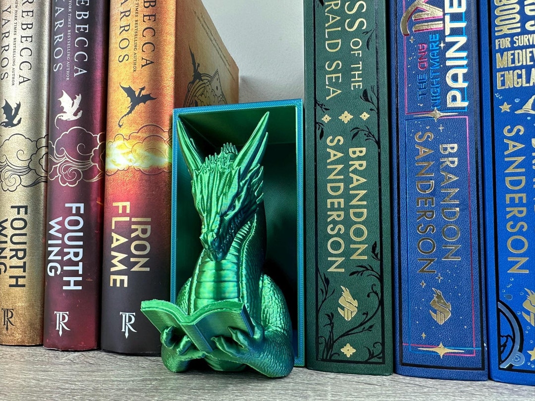 Reading Dragon Book Nook Combo | Emerging From Frame / Bookend Booktok ...