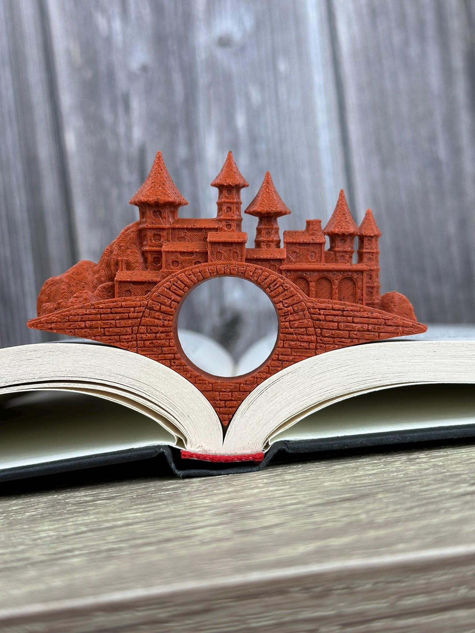 Magic Village Book Page Holder (set of 2) Fantasy Bookmark Thumb Relief ...