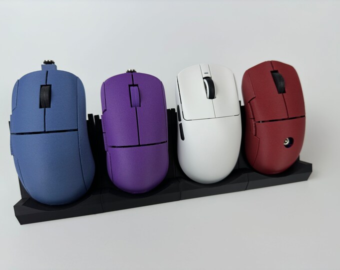 Universal Gaming Mouse Holder Desktop Stand 3D Printed Display for Your ...