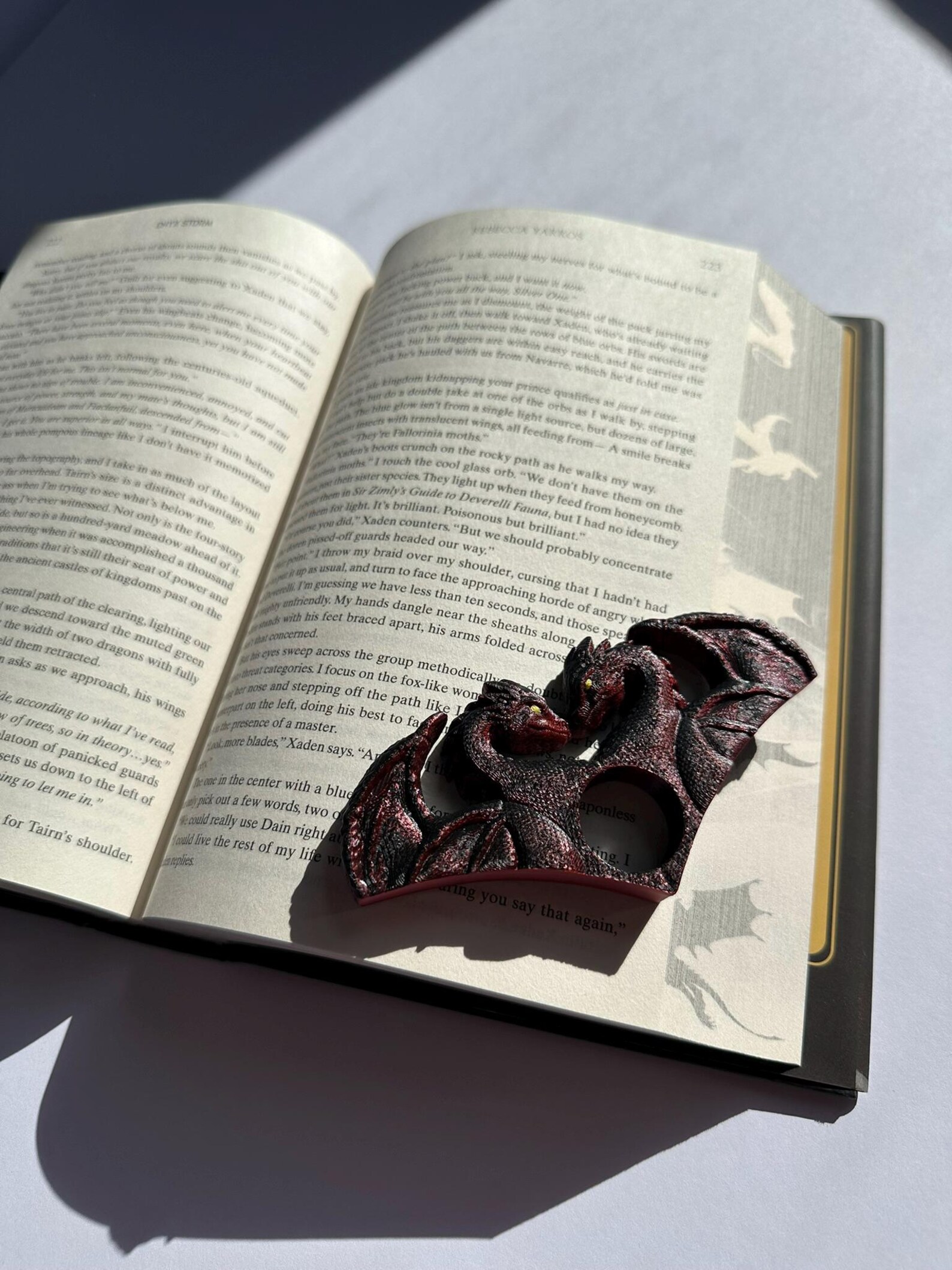 Dragon Mate Book Page Holder (set of 2) Fantasy Bookmark Thumb Relief ...