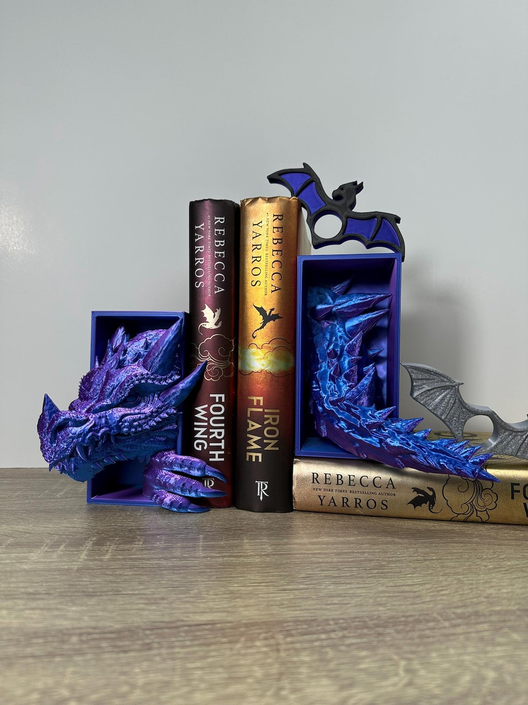 Emerging Dragon Claw and Tail Book Nook / Bookend Booktok Bookish Decor ...