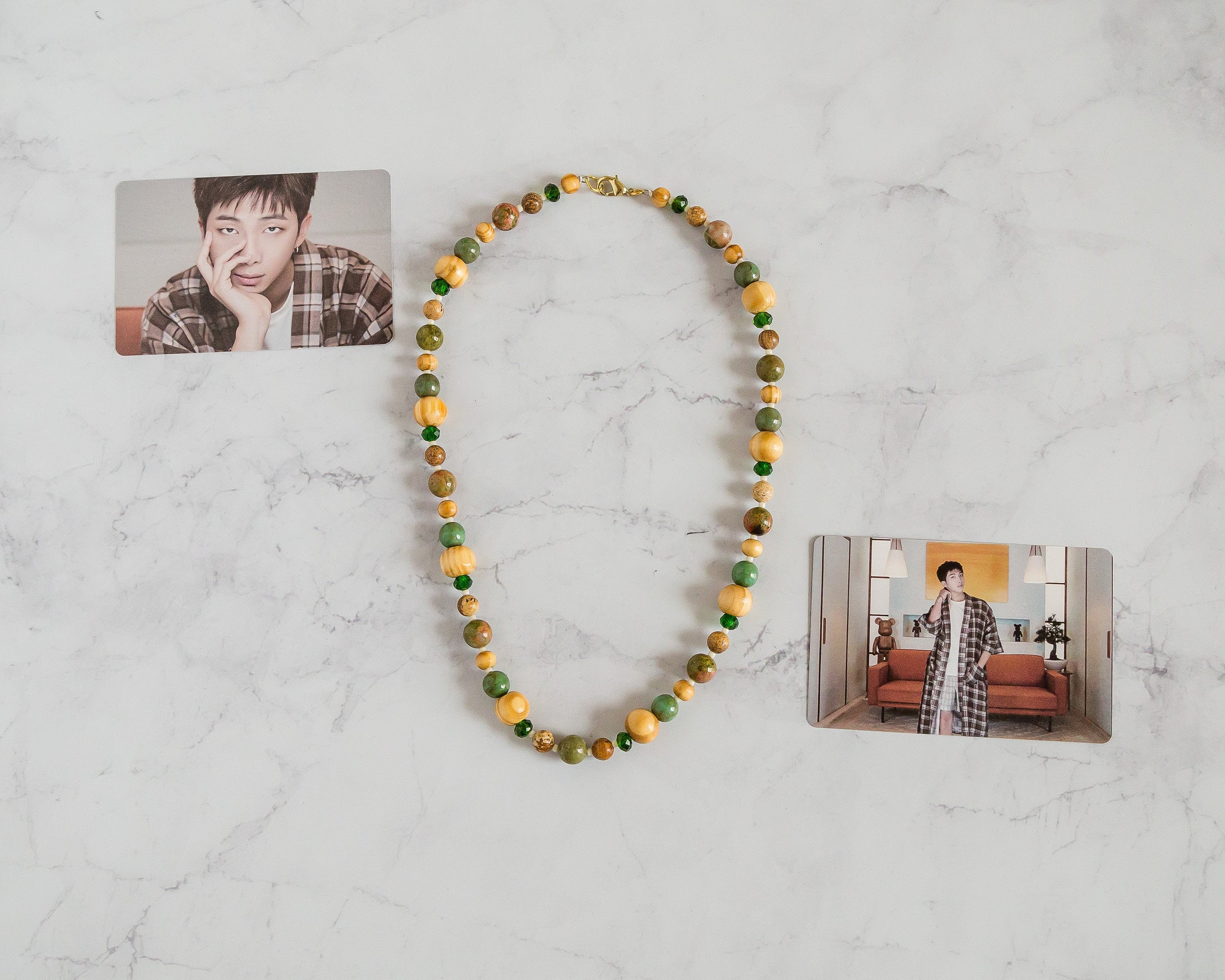 Collar Jooncore COLLAR DE CUENTAS RM Namjoon BTS | Etsy