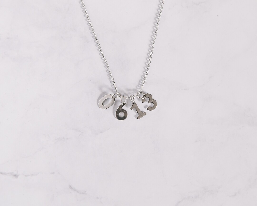 BTS 0613 Debut Anniversary Stainless Steel Necklace - Etsy