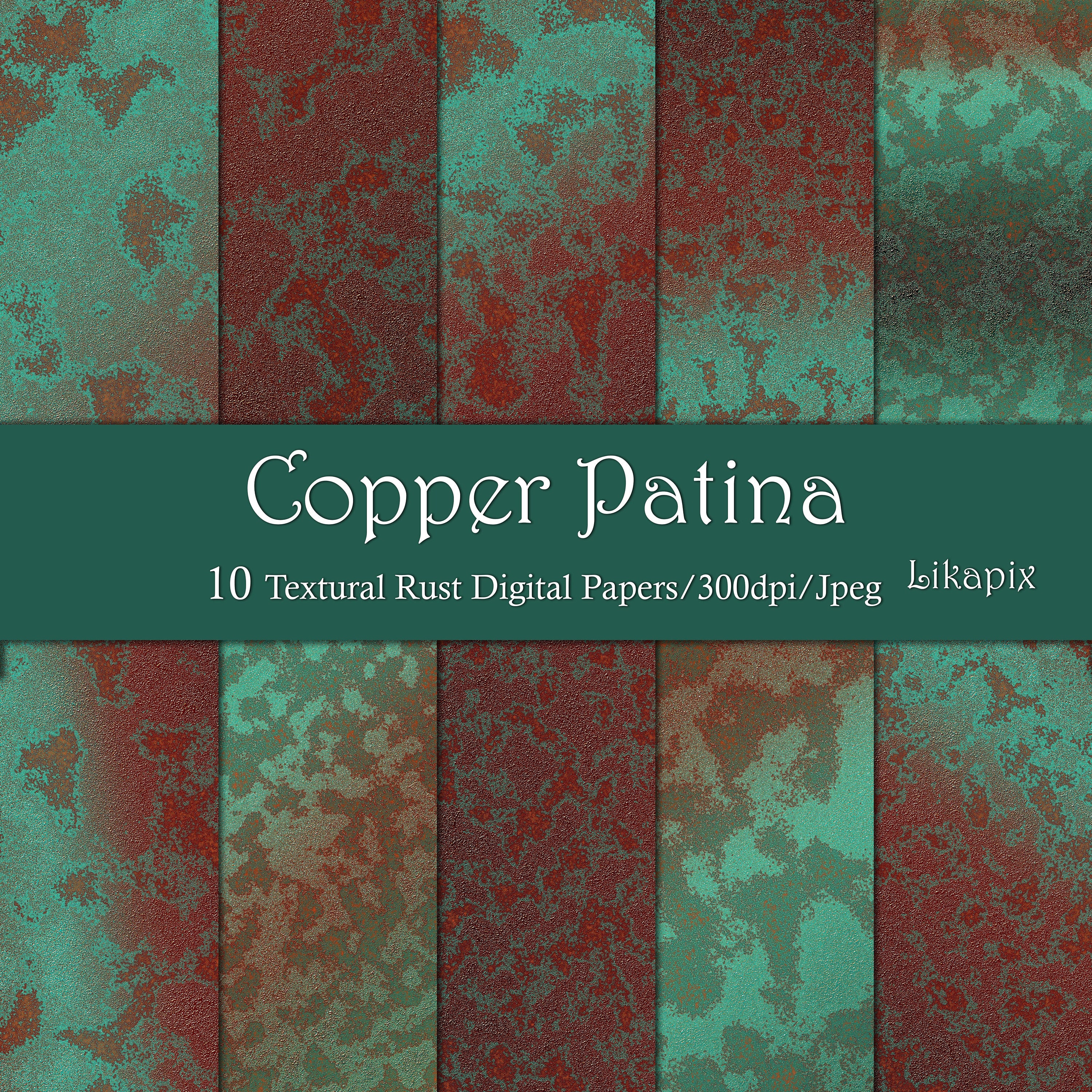 Copper Patina Sheets
