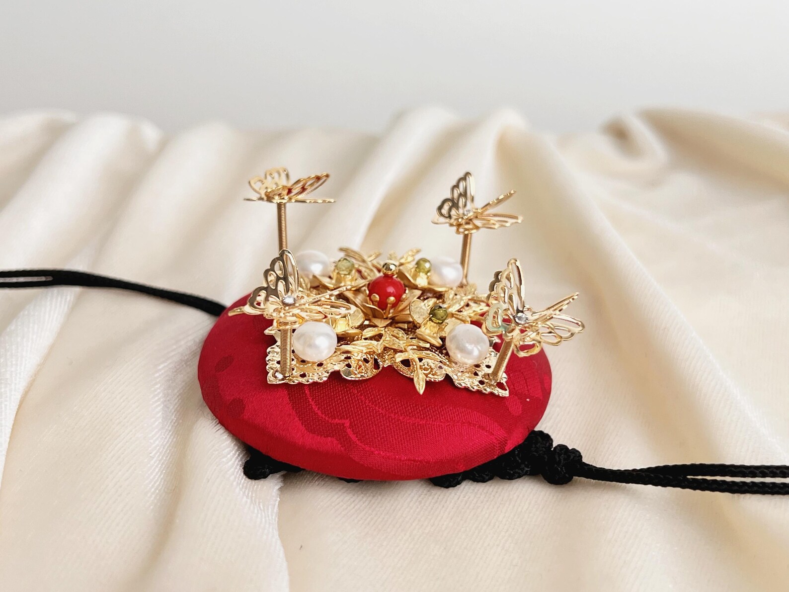 Butterfly 떨잠 Bassi-daenggi,배씨댕기,korean Traditional Accessories - Etsy