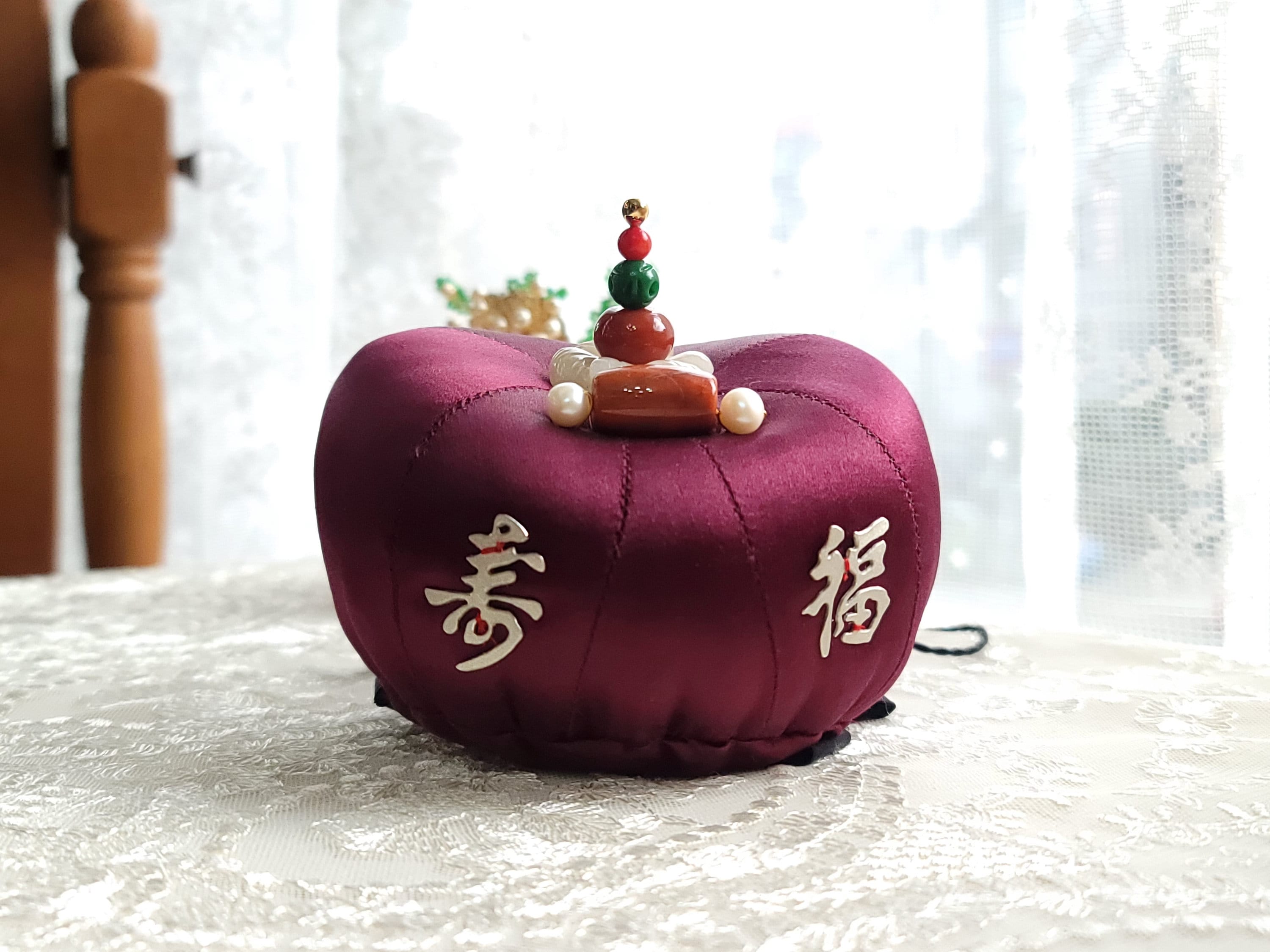 Jokduri,bride's Headpiece (worn at a Korean Traditional Wedding ...