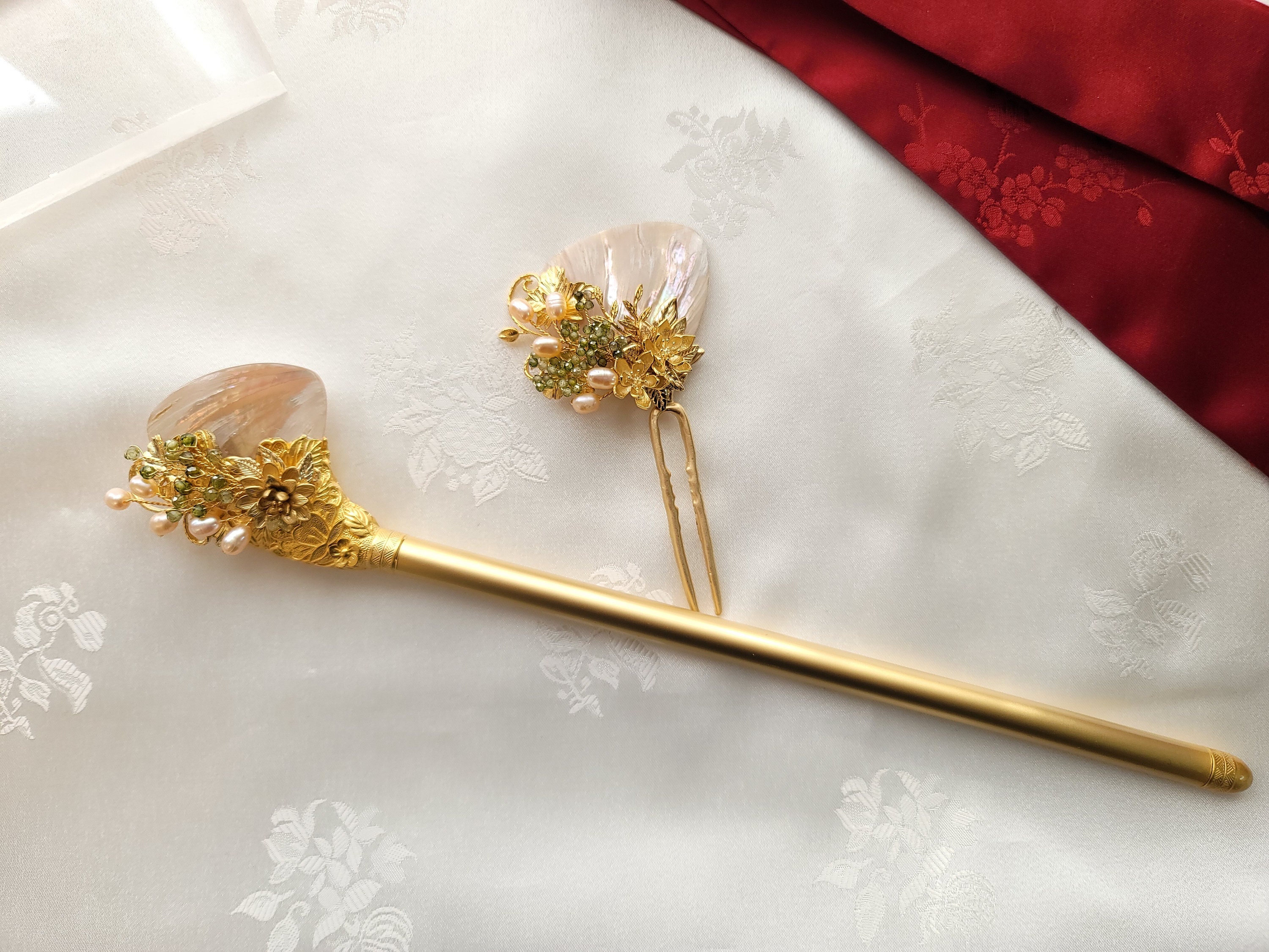 Binyeo비녀 Korean Traditional Ornamental Hair Stick & Hairpin - Etsy