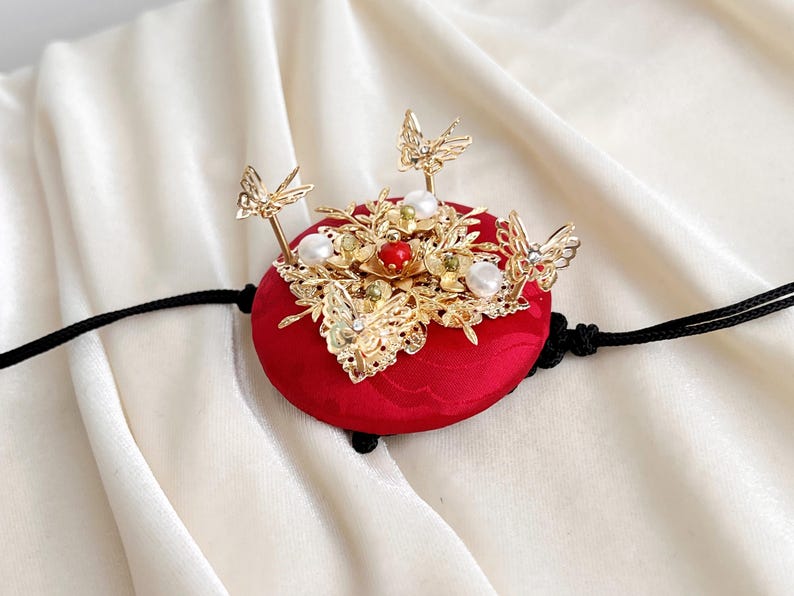 Butterfly 떨잠 Bassi-daenggi,배씨댕기,korean Traditional Accessories - Etsy