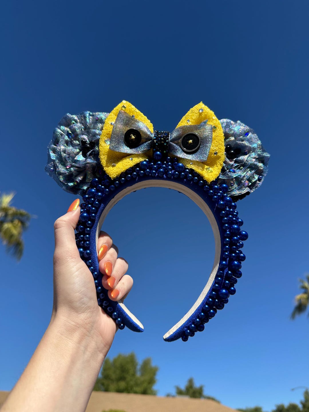 Mickey Ears Unique Handmade Boutique Ears. - Etsy