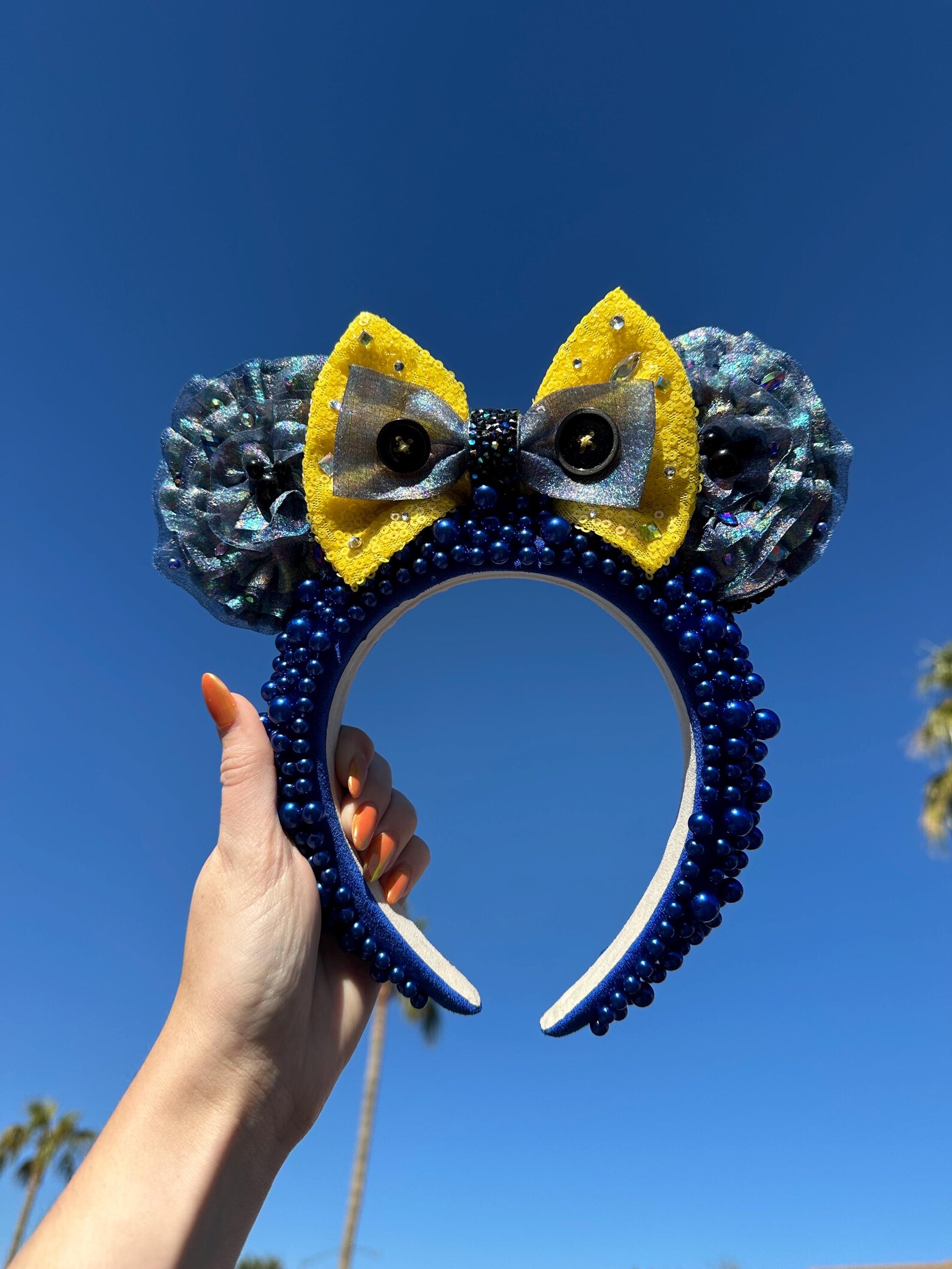 Mickey Ears Unique Handmade Boutique Ears. - Etsy