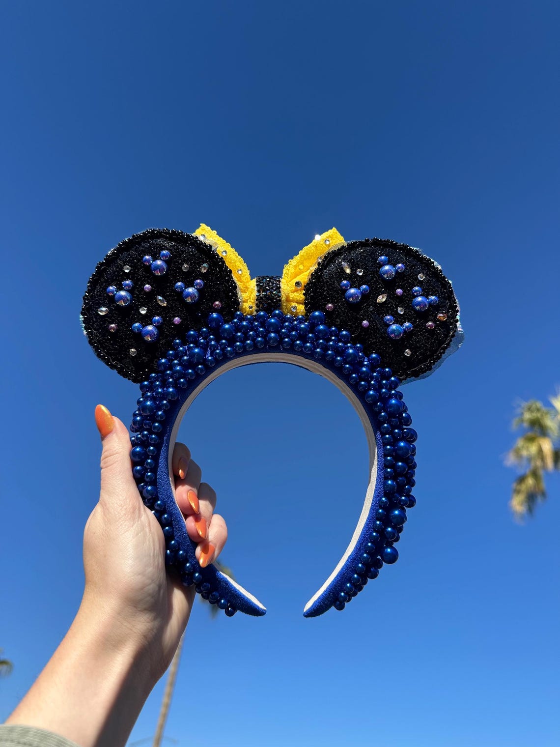 Mickey Ears Unique Handmade Boutique Ears. - Etsy