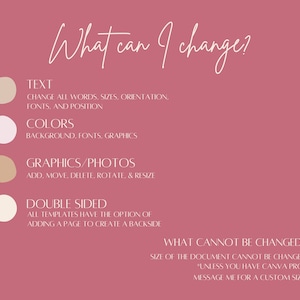 Thank You Card Template - Etsy